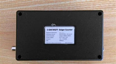 iot geiger muller counter on arduino nano using mqtt 4 steps with