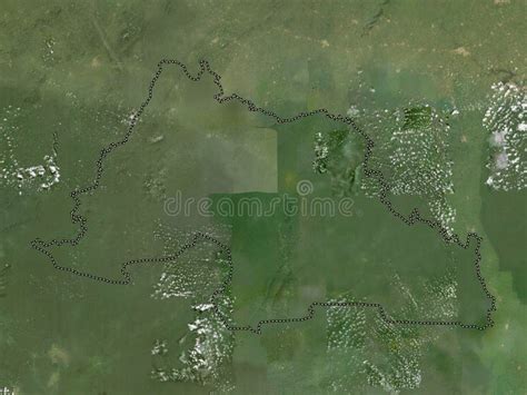 Grand Gedeh Liberia High Res Satellite No Legend Stock Illustration