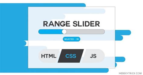 Css Range Slider With Jquery Html Javascript Css Web Development Design