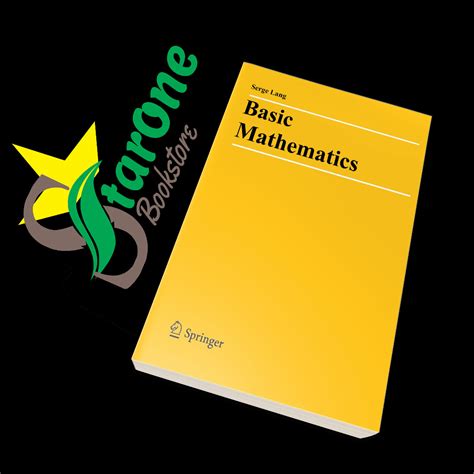 Jual Basic Mathematics Serge Lang Shopee Indonesia