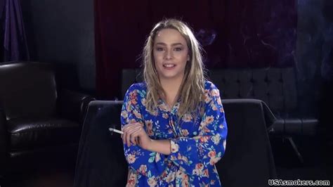 Charlotte Adorable Heavy Smoker Smoking Fetish Tube Only Smoke
