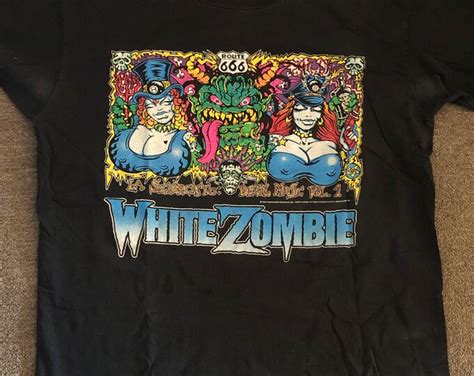 White Zombie La Sexorcisto Original Vintage Shirt Size Large Etsy