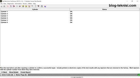 FREE Caterpillar ET Software Creating A Report Cylinder Cutout Test