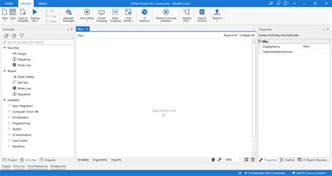 exploring the graphical user interface gui in uipath part 2