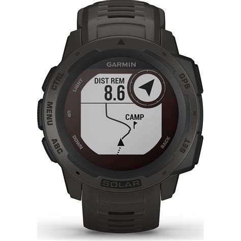 Reloj Inteligente Garmin Instinct Solar Con Gps Color Grafito Pacifiko Guatemala