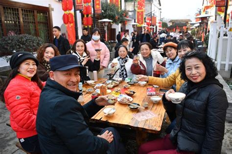 汉水庖汤会 乡村年味至（组图）