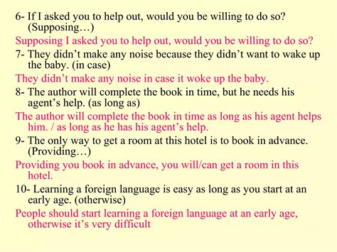 Testing Your Conditional Sentences Ppt