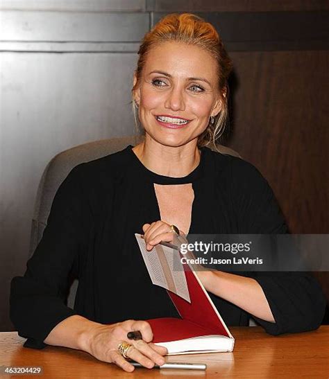 Cameron Diaz Signs Copies Of Her Book The Body Book Photos And Premium
