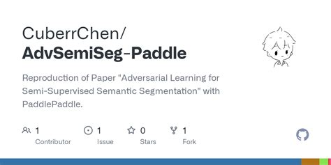 Github Cuberrchen Advsemiseg Paddle Reproduction Of Paper Adversarial Learning For Semi