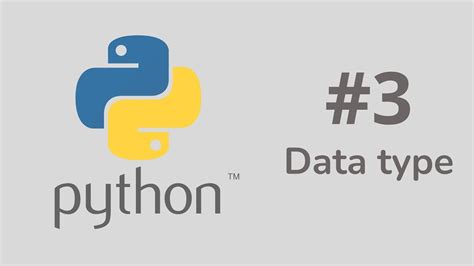 Tipi Di Dati In Python Youtube