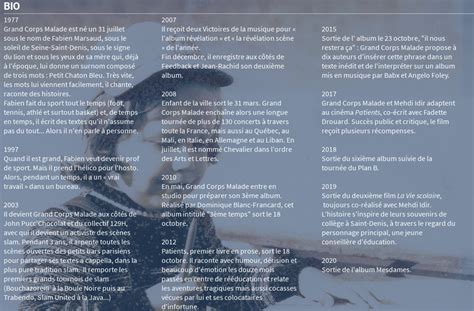 Grand Corps Malade Mesdames — Bio