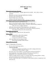 BSM Exam Notes Pdf BSM Exam Notes Week What Is The Growth Stage Of Business After