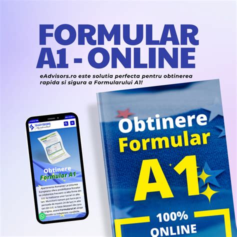 Obtinere Formular A1 Document Portabil A1 Eadvisors