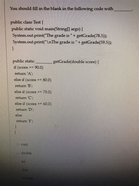 Solved Dquestion 19 Java Allows You To Declare Methods With