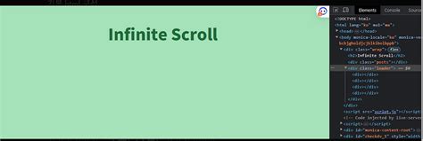 나의 Toy 프로젝트 Infinitescroll 기법 무한스크롤 구현하기