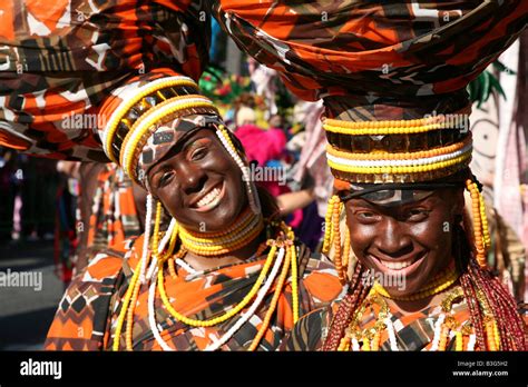 Carnival Participants Performing During Santo Domingo Carnival