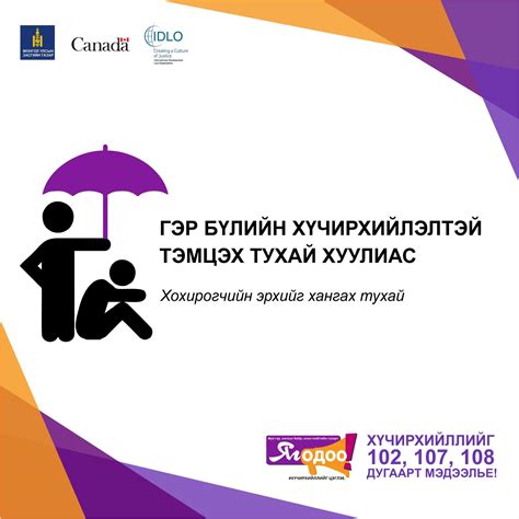 Гэр бүлийн хүчирхийлэлтэй тэмцэх тухай хуулийн ГБХТтХ хохирогчийн