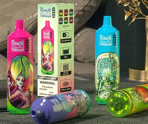 Peach Lemonade Randm Tornado 9000 Disposable Vape 9000 Puffs