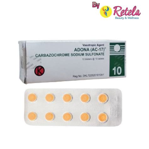 Jual Adona Ac 17 10mg 1 Strip 10 Tablet Shopee Indonesia