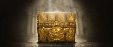 金色宝箱png图片素材下载金色png熊猫办公