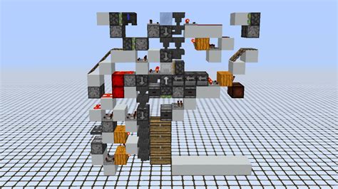 advanced 2x hopper speed shulker box loader for massive farms 1 wide tileable redstone