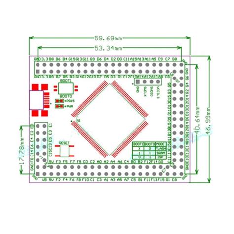Placa De Desenvolvimento Stm32f407zgt6 Arm Cortex M4