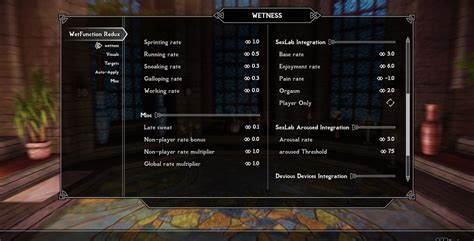 Wet Function Redux Se