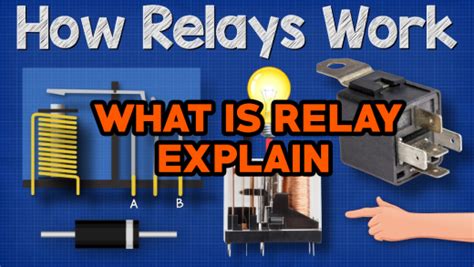 What Is A Relay Types And How They Work Guide