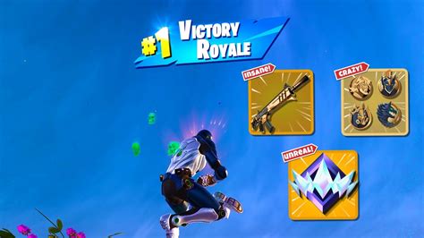 High Elimination Unreal Ranked Solo Win Gameplay Fortnite Chapter 5