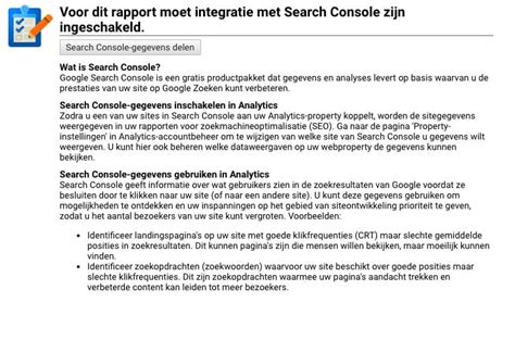 Linking Google Search Console With Google Analytics