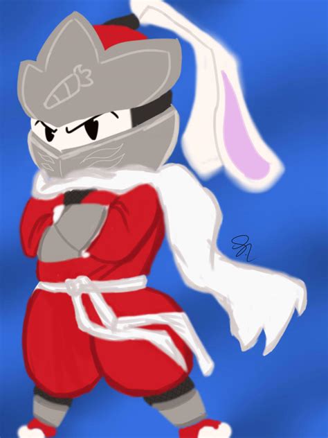 Ninja Bunny By Devonta 66 On Deviantart