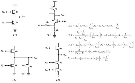solved find volatge gain and input output impedance from