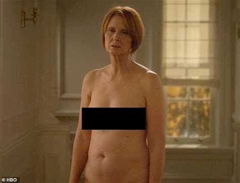 Fans Left Stunned By Miranda S Full Frontal Nudity While Samantha Makes