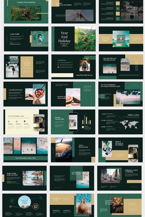 Umare Year End Vacation Powerpoint