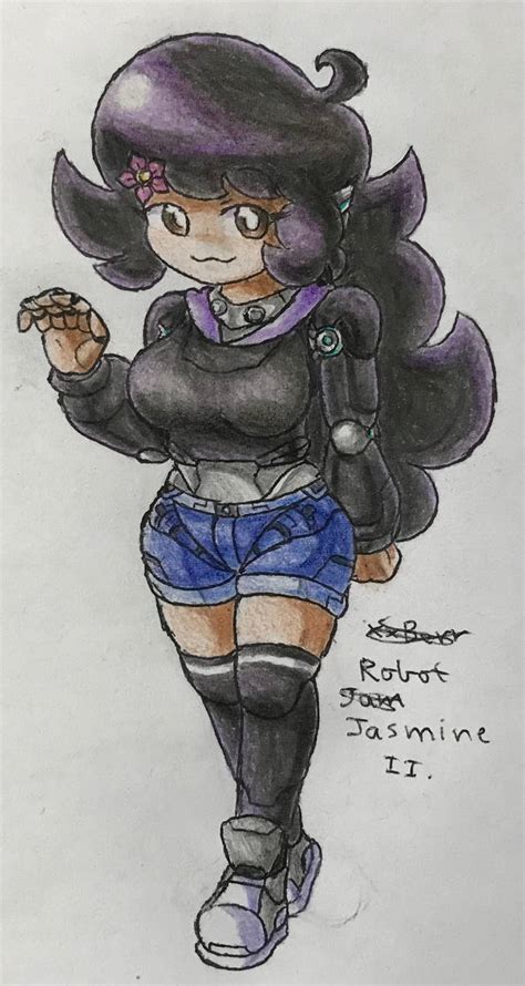 Robot Jasmine Ii By Thingooooooo On Deviantart