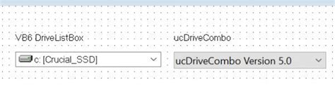 Vb6 Twinbasic Ucdrivecombo A Modern Drivelist Replacement Vbforums