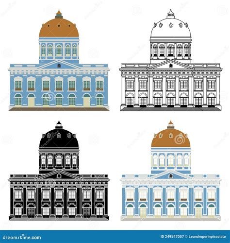 Recife Brazil Black And White High Resolution Vector Map Royalty Free