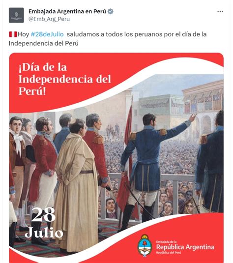 Fiestas Patrias 2023 España Argentina Chile Y Reino Unido Saludan Al
