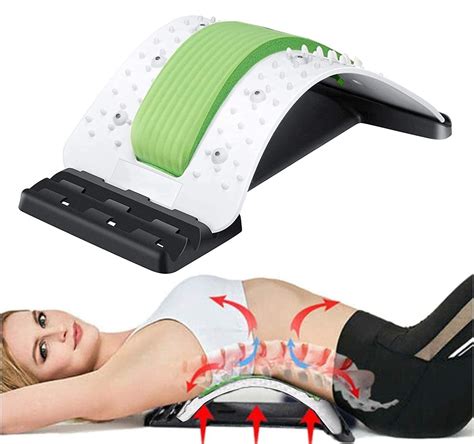 Buy Back Stretcher Lumbar Back Pain Device Multi Level Back Massager