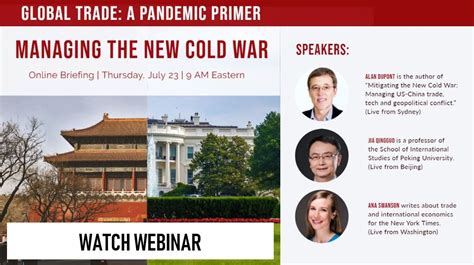 Managing The New Cold War Hinrich Foundation