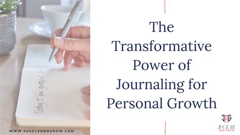 The Journaling Series 1 The Transformative Power Of Journaling For P