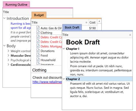 Outliner Software For Windows