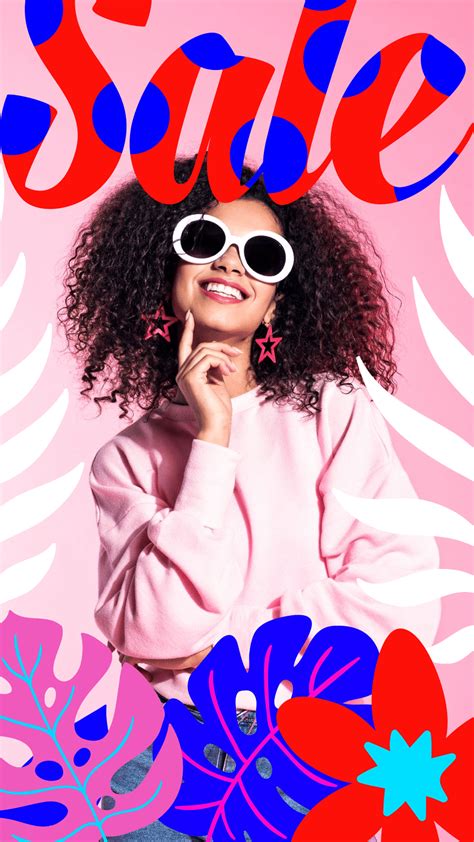 Womens Fashion Sale Ecommerce Story图片模板素材 稿定设计