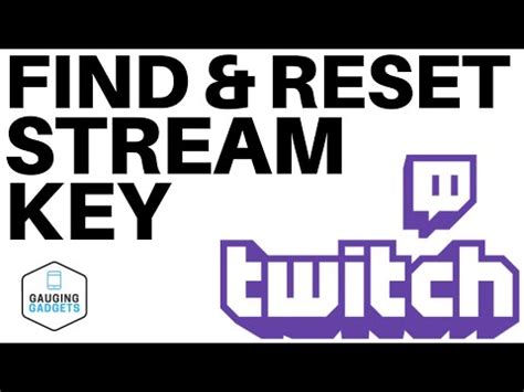 How to Setup Your Twitch Stream Key In 2022 - (Complete Guide)