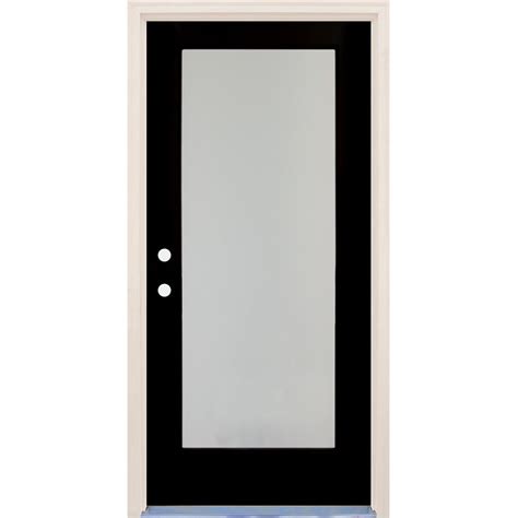 Builders Choice 36 In X 80 In Elite Inkwell Satin Etch Glass