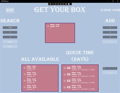 GitHub BloodShop Box Project MVVM UWP DataStructures And Algorithms