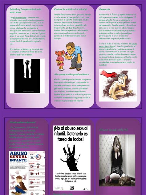 Triptico Abuso Sexual