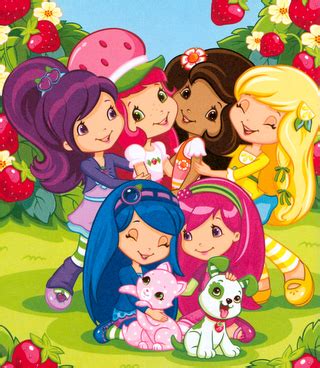 Mom Blueberry Muffin Strawberry Shortcake Characters Cartoonito