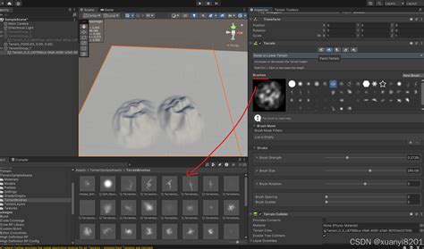 Unity Terrain 学习笔记terrain Sample Asset Pack Csdn博客