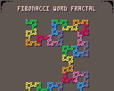 Fibonacci Word Fractal By Wh Am Dev